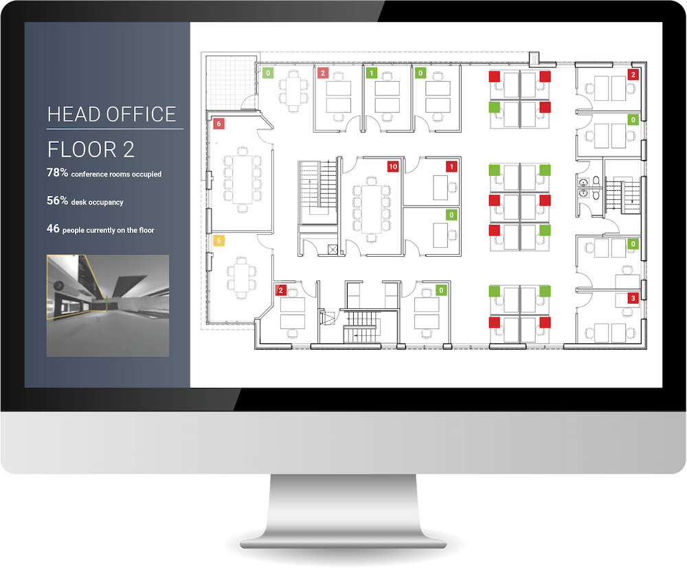 Occupancy and capacity management : Building and public space - Axper